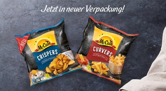 McCain - Tiefgekühlte Kartoffelprodukte