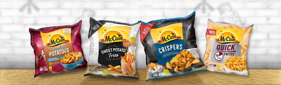 McCain - Tiefgekühlte Kartoffelprodukte